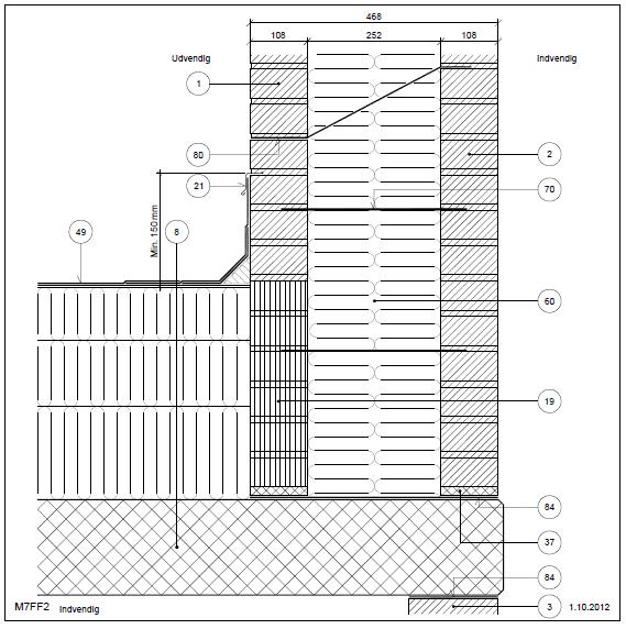 Tegning: M7FF2 - Mur & Tag