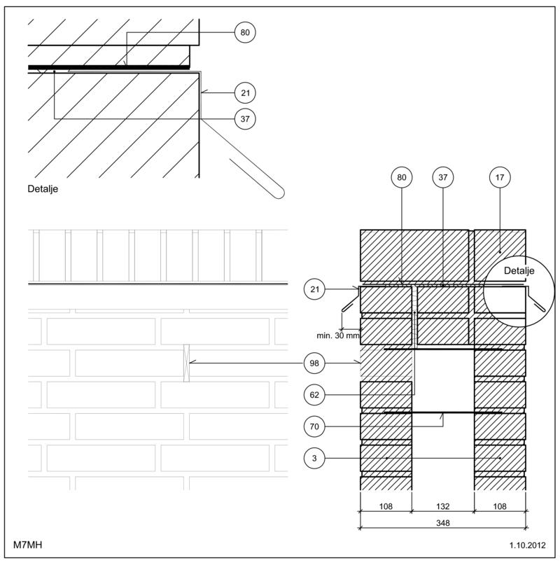 Tegning: M7MH - Mur & Tag