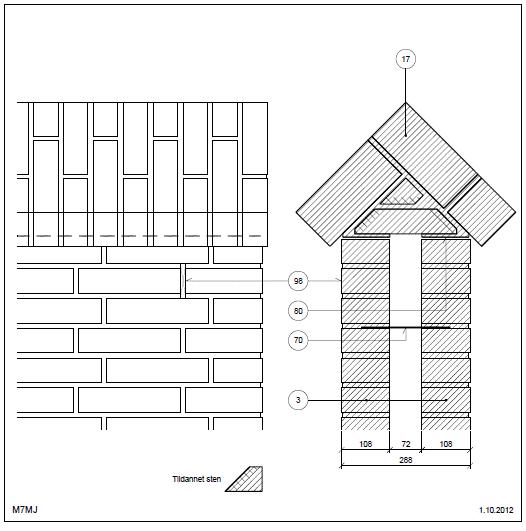 Tegning: M7MJ - Mur & Tag